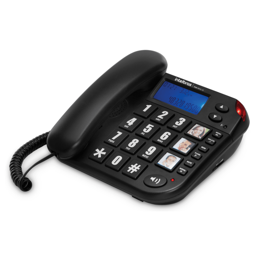 Telefone com fio Tok Fácil ID – Suporte Eletrônica