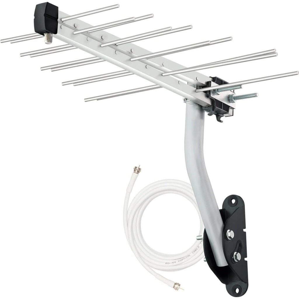 Antena Externa Digital Aquário Completa LU-20PLUS – Suporte Eletrônica